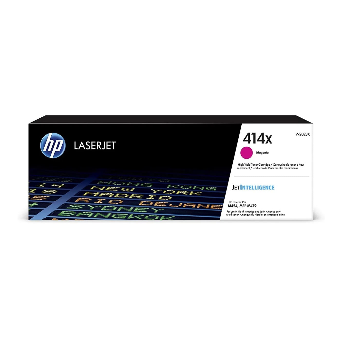 Toner Original Hp W2023x Magenta 414x Laserjet M454 M479 - Carrefour