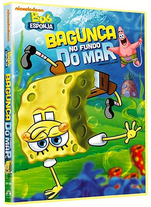 Dvd - Bob Esponja - Bagunça No Fundo Do Mar - Carrefour
