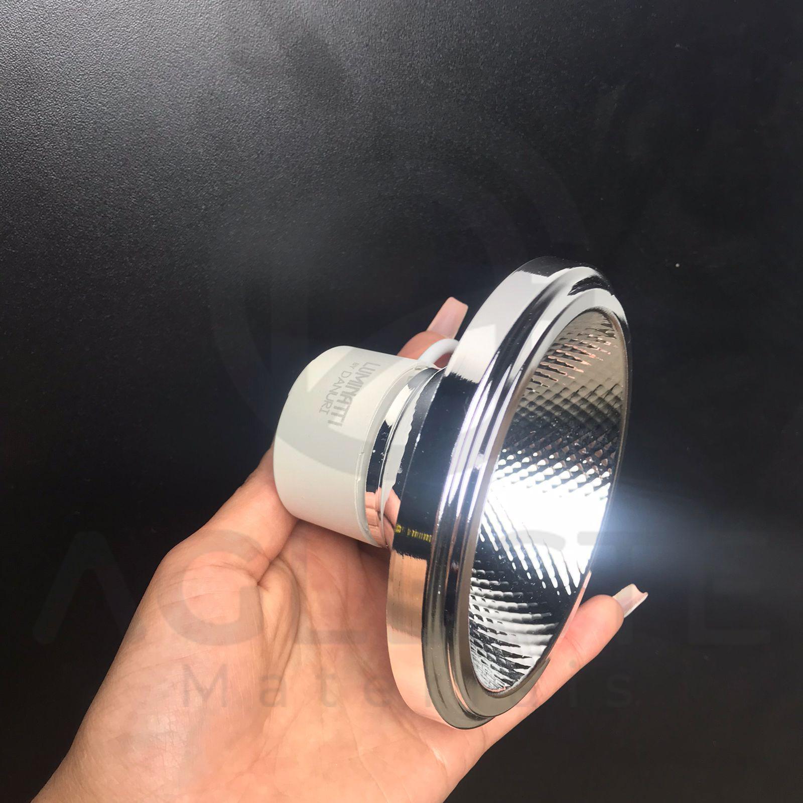 Lampada Ar111 Led Driver S/ Base 10w 2700k Bivolt -luminatti - Carrefour