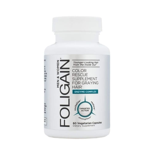 Suplemento De Resgate De Cor De Cabelo Cinza 0 60 Contagem Por Foligain ...