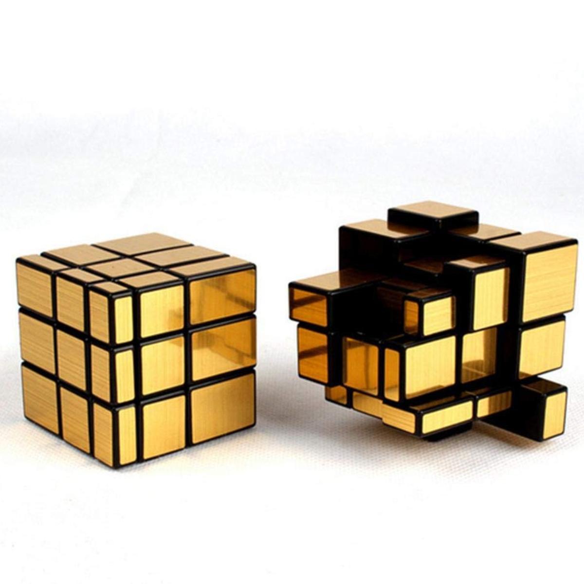 Cubo Mágico Mirror Cube Espelhado Blocks Shengshou Dourado - Carrefour