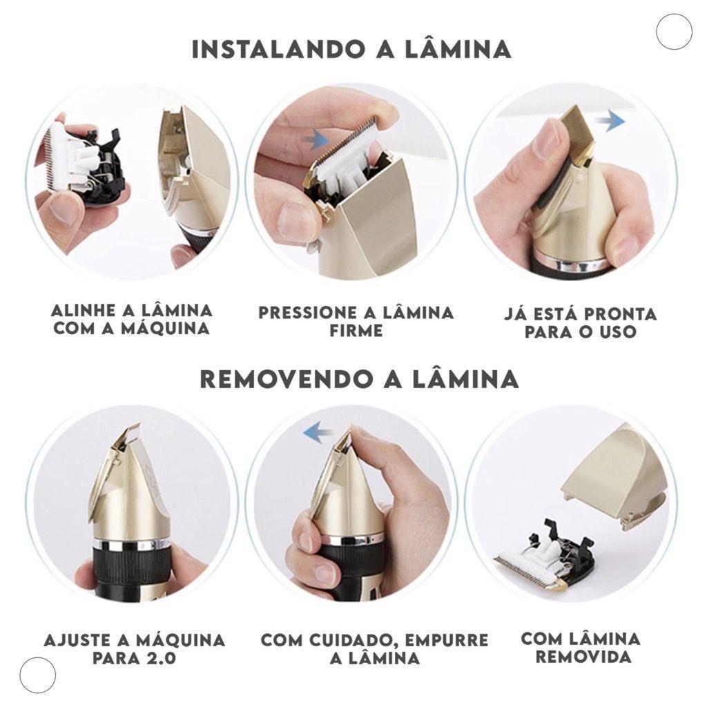 Máquina De Tosa Goldenmix - Motor Potente E Silenciosa - Carrefour