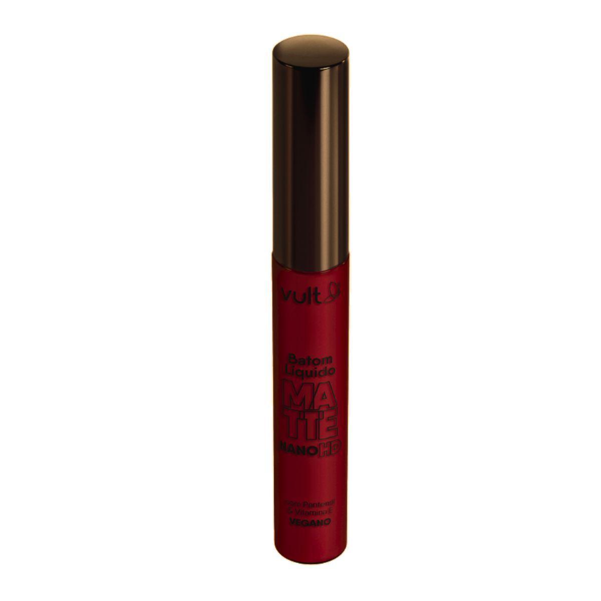 Batom Líquido Vult Matte Real Color Bordo 5ml - Carrefour
