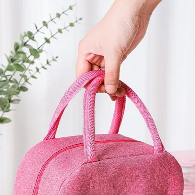 Bolsa Termica Lunch Bag Brivilas Marmita / Viagem - Rosa - Carrefour