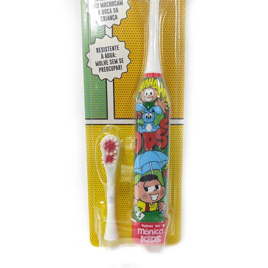 Escova Dental Elétrica Infantil Cebolinha Cascão Multilaser - Carrefour