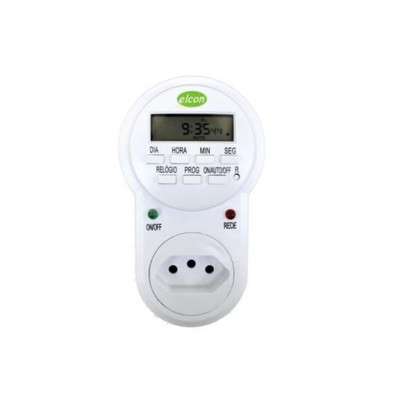 Timer Temporizador Digital Bivolt 10a - Elcon - Carrefour