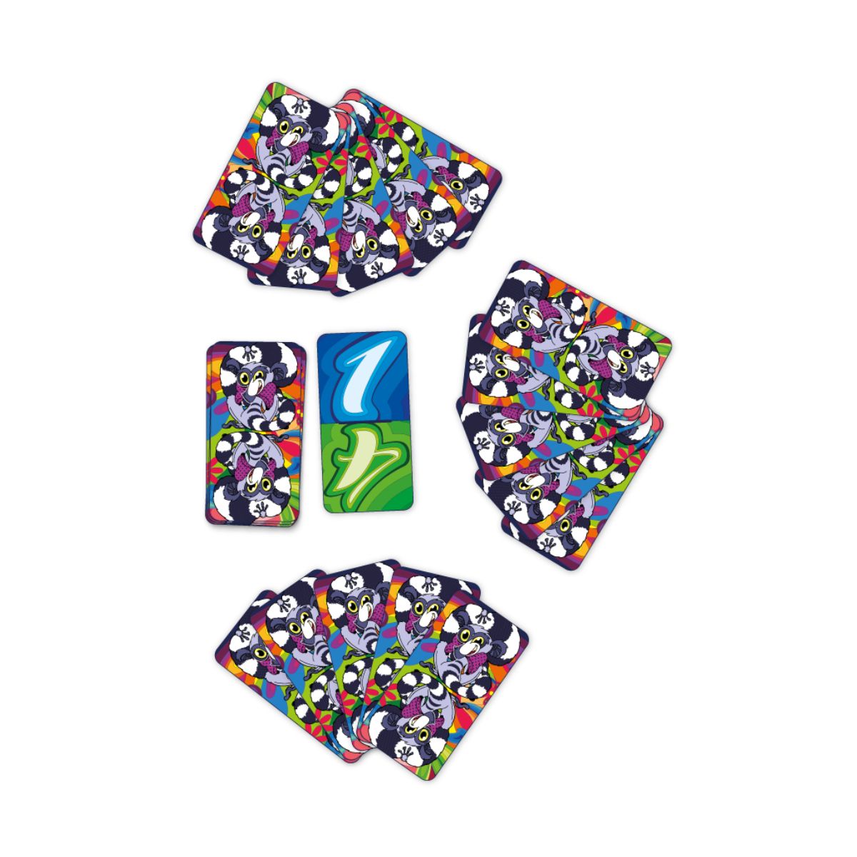 Jogo De Cartas Card Game Linha Micro Lemur Papergames - Carrefour