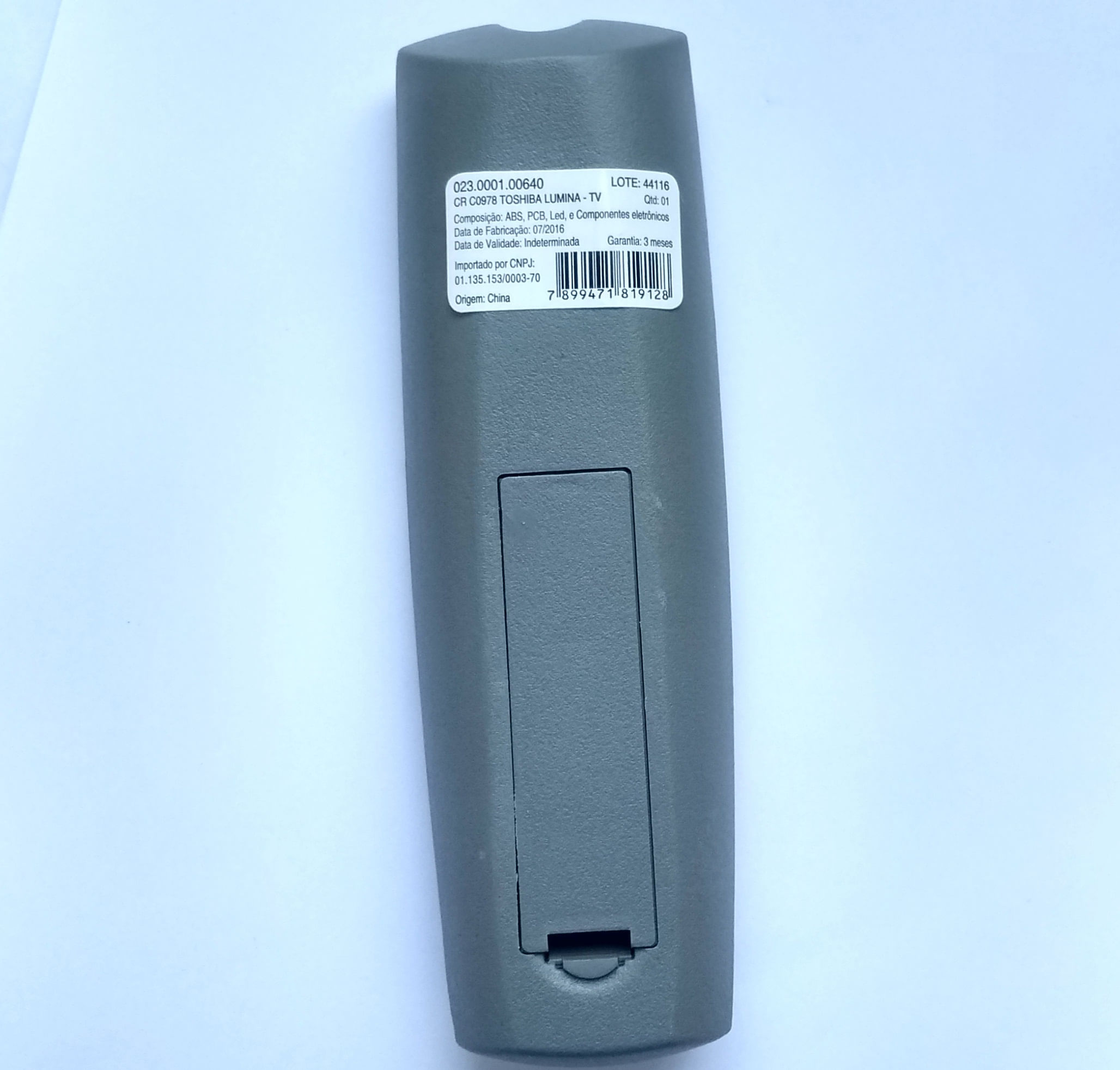 Controle Remoto Tv Semp Toshiba Lumina Ct7160 Ct7180 Tvc-102 - Carrefour