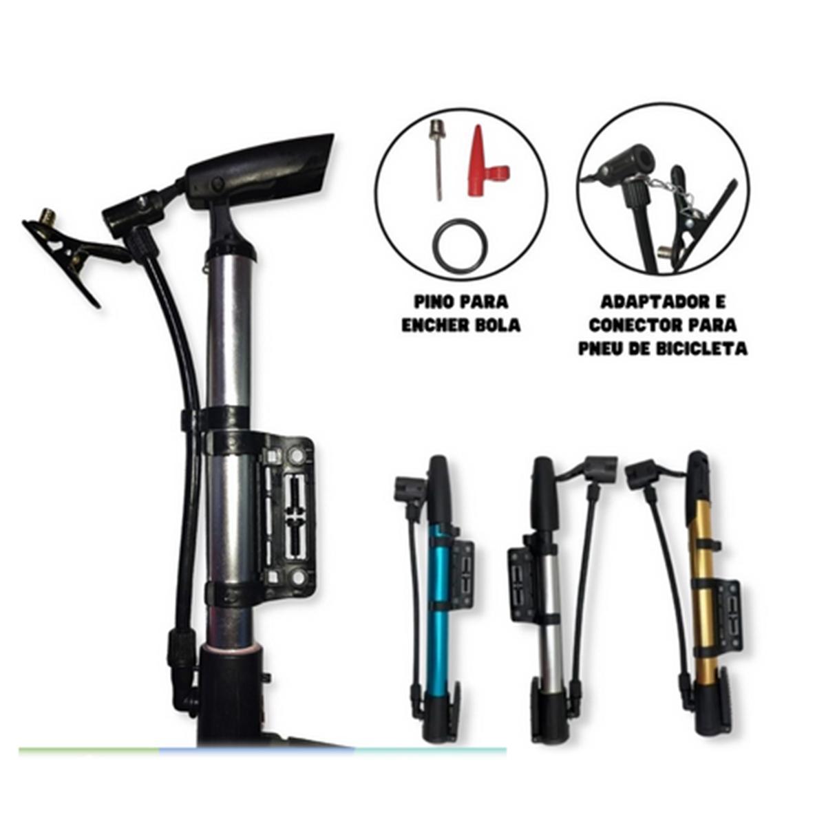 Bomba De Encher Pneu Portatil Manual - Carrefour