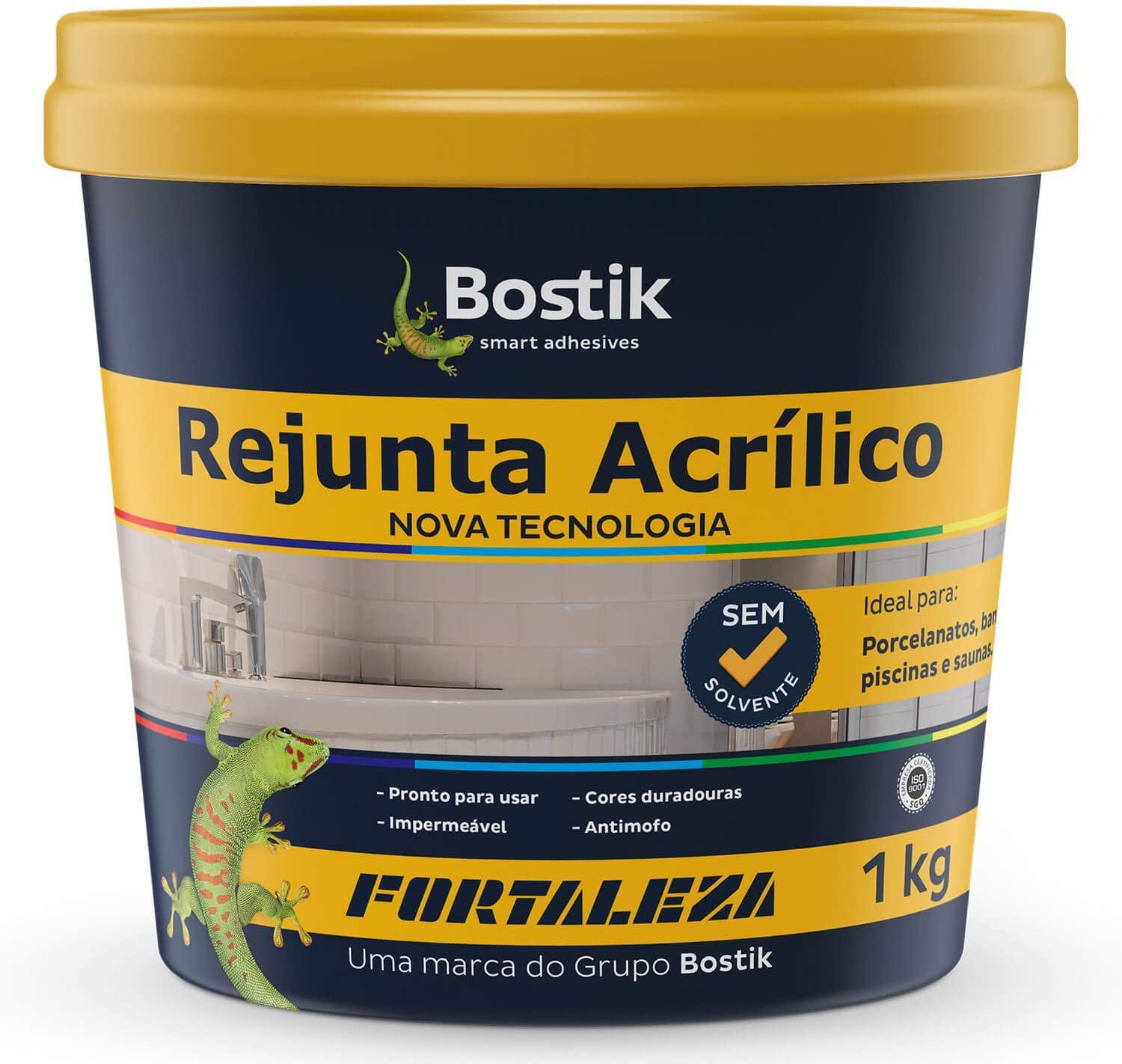 Rejunte Acrílico Impermeável Palha Trigal 1kg Bostik - Carrefour