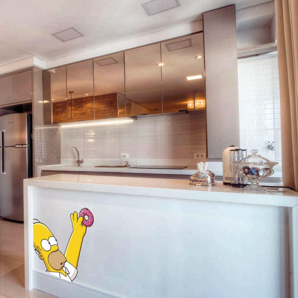Adesivo De Parede Homer Simpson Ref051 - Carrefour