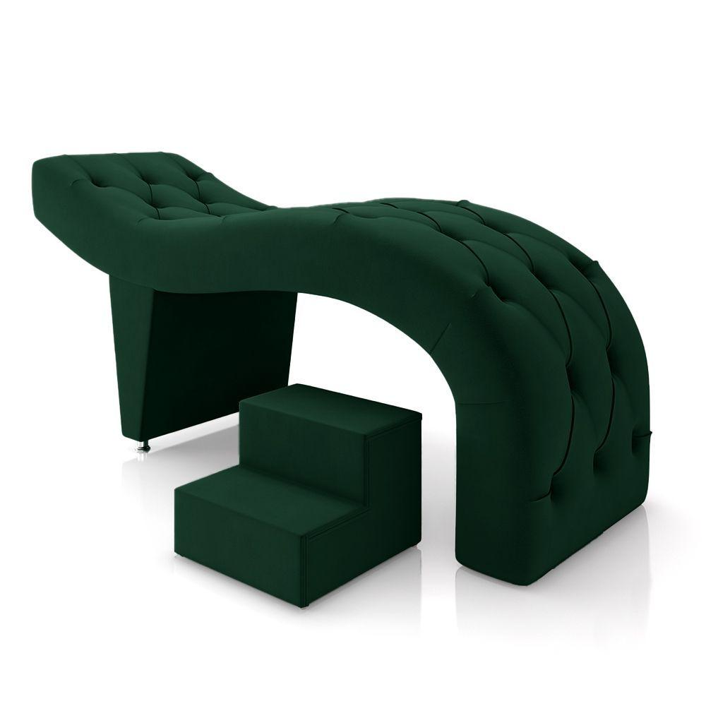 Maca De Estética Para Massagem Cílios Fixa Lash Estofada Com Escada ...