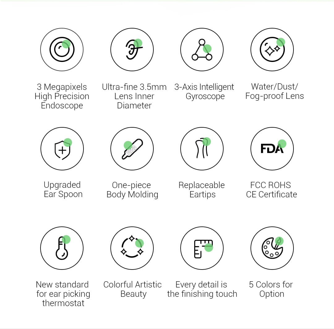 Xiaomi_youpin_bebird_r3_smart_visual_ear_pick_spoon_waterproof_wireless ...