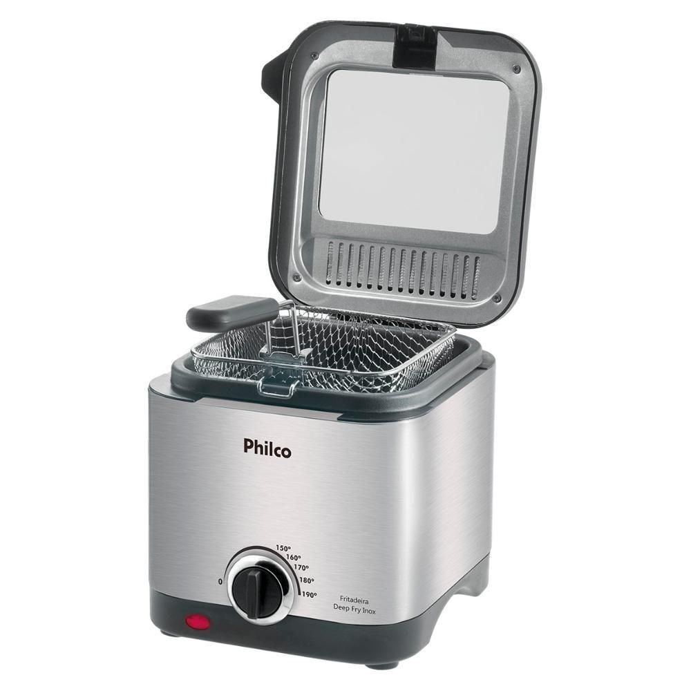 Fritadeira Philco Deep Fry 1,8 Litros 900w Inox Mec 127v - Carrefour
