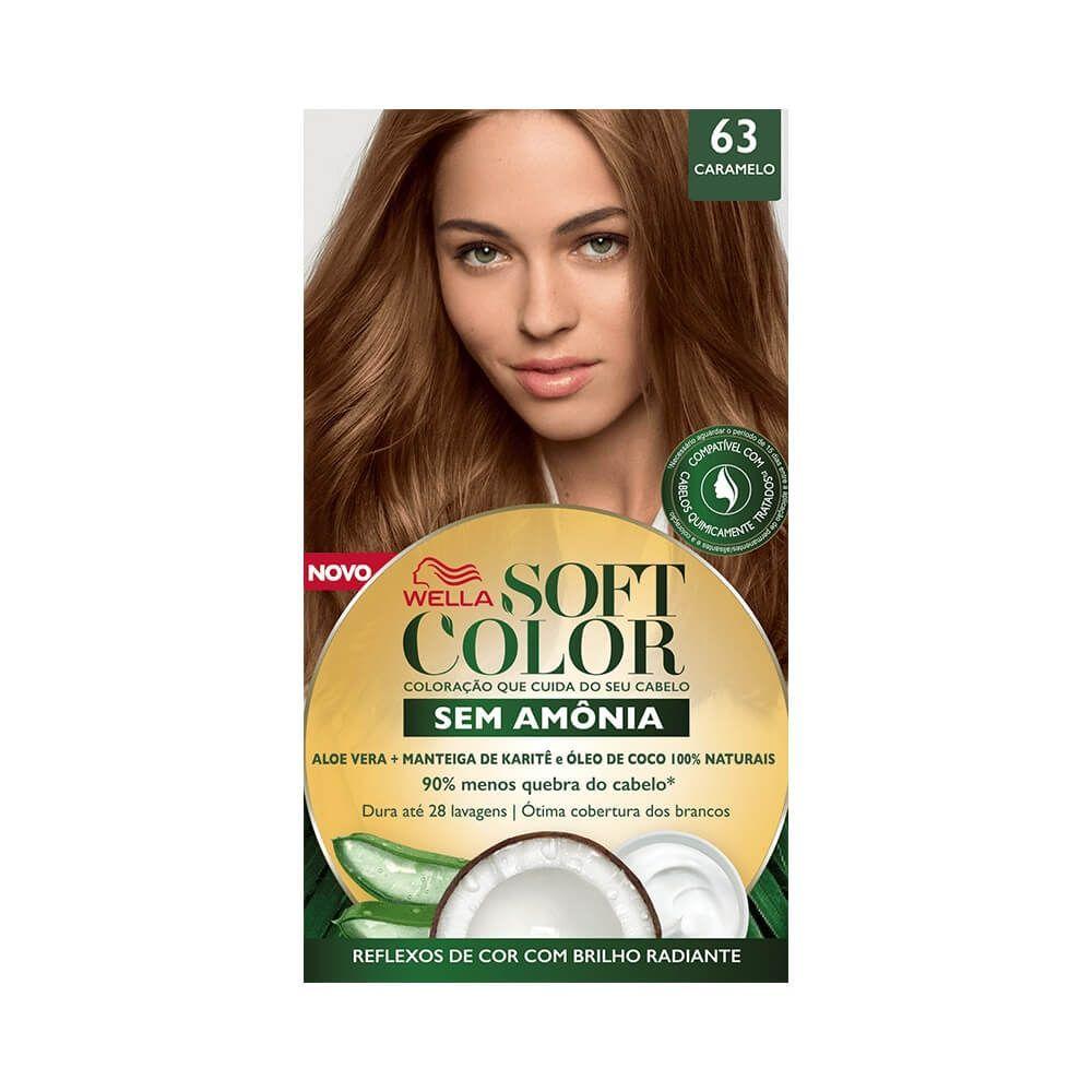 Wella Soft Color Coloração 63 Caramelo - Carrefour