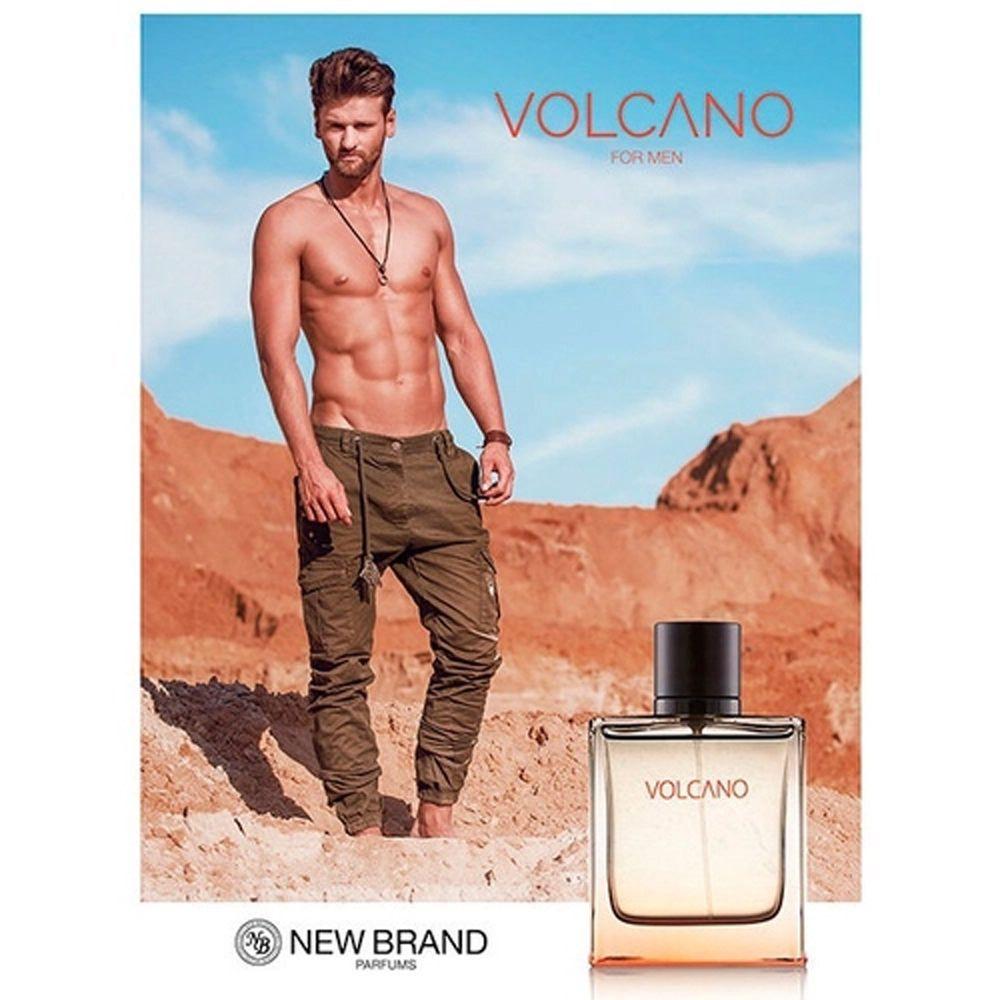 Perfume Prestige Volcano New Brand Edt Masculino 100ml - Carrefour