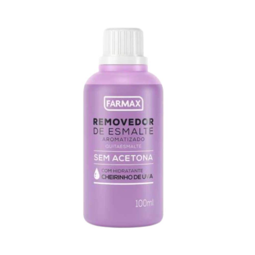 Farmax Removedor S/ Acetona Uva 100ml - Carrefour