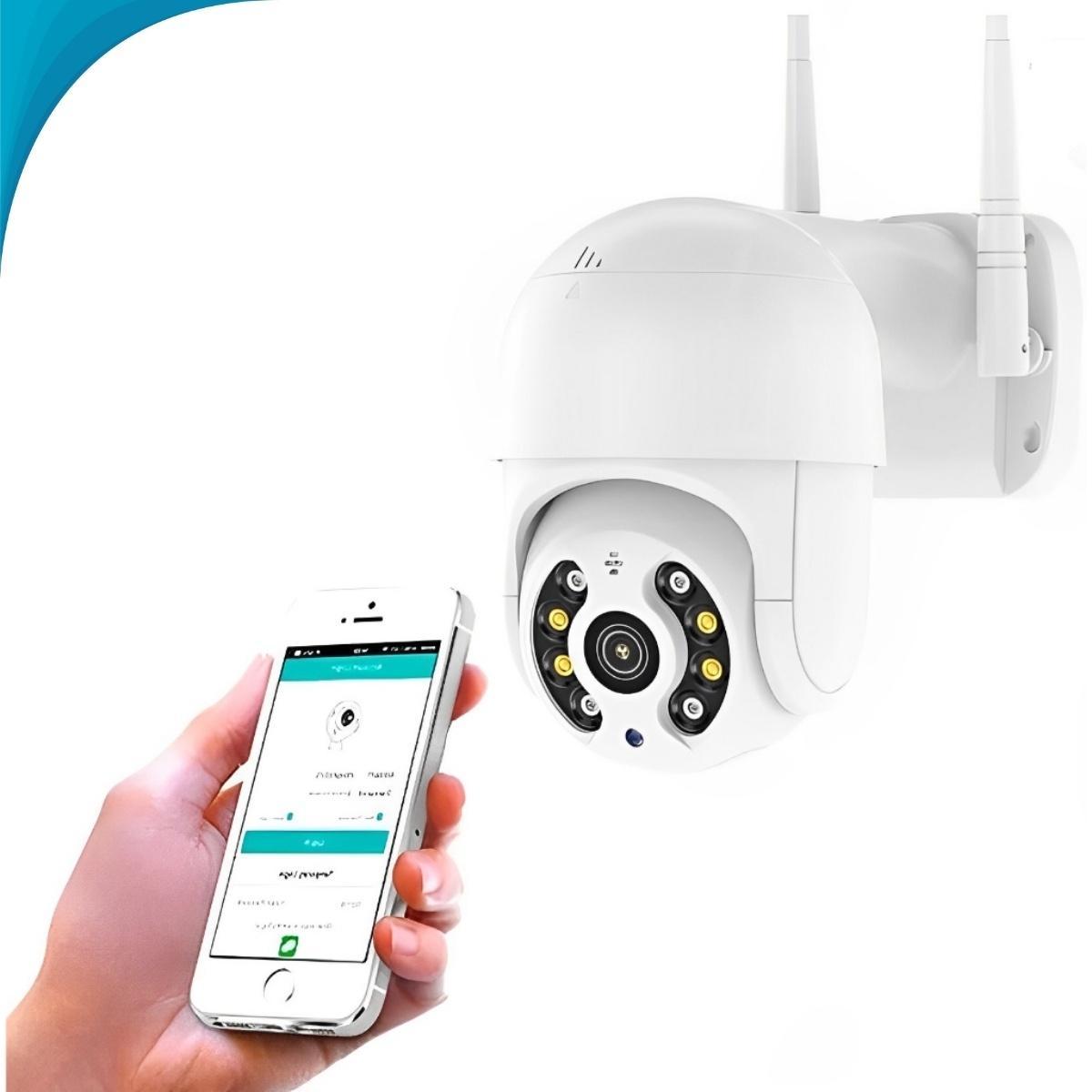 Câmera 360 Wifi Hd Externa Remoto Zoom - Carrefour