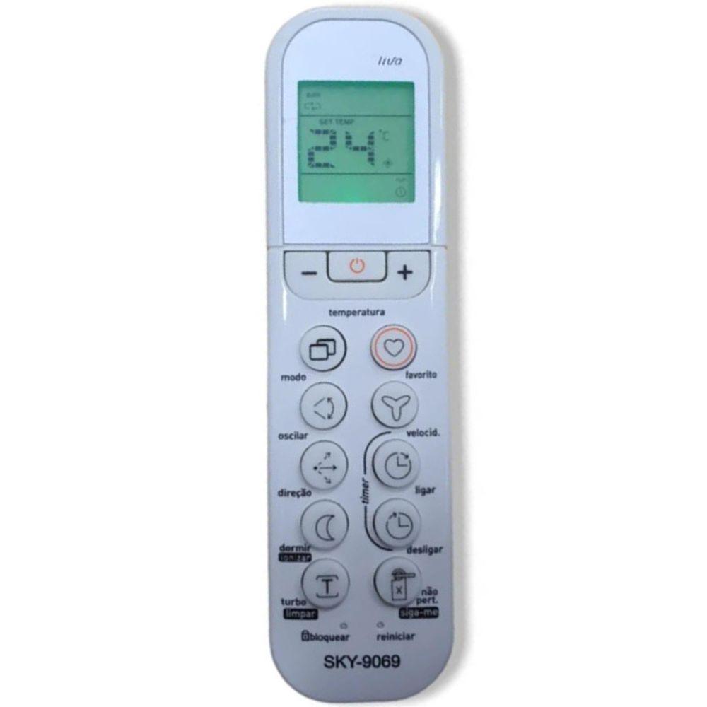 Controle Remoto De Ar Condicionado Split Midea Live W90 - Carrefour