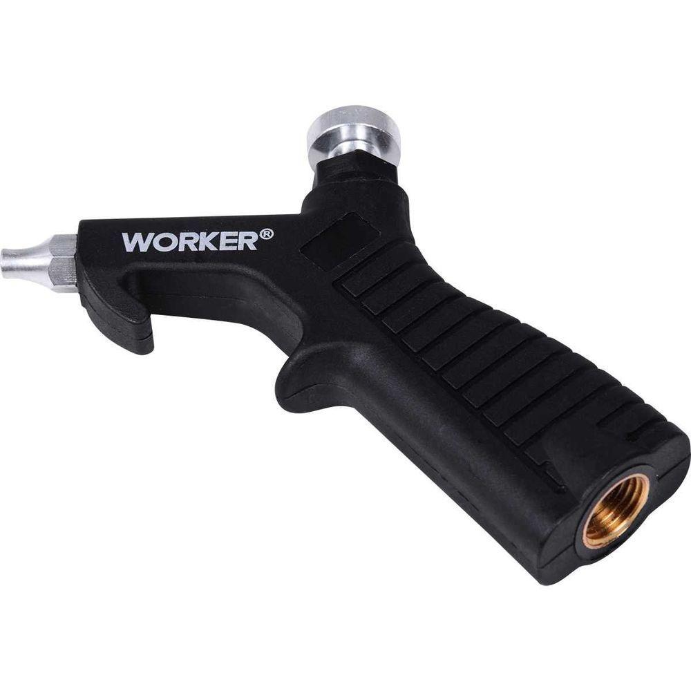 Bico De Ar Para Limpeza Corpo Plastico Com Botão 462497 Worker - Carrefour