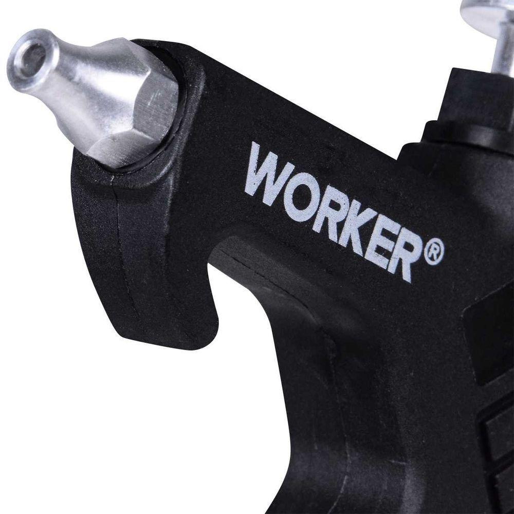 Bico De Ar Para Limpeza Corpo Plastico Com Botão 462497 Worker - Carrefour