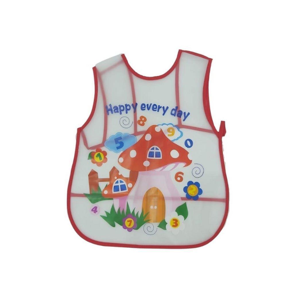 Babador Avental Impermeável Com Cata Migalhas Para Bebê Infantil Modelo ...