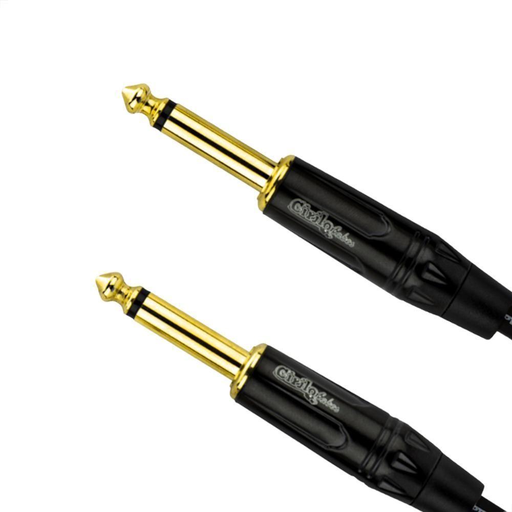 Cabo P10 Para P10 Mono Profissional - Preto 5 Mt - Carrefour