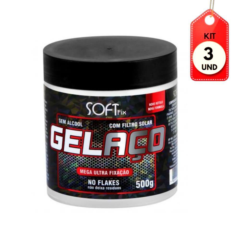 Kit C-03 Softfix Gel Aço Mega Fix 500g - Carrefour