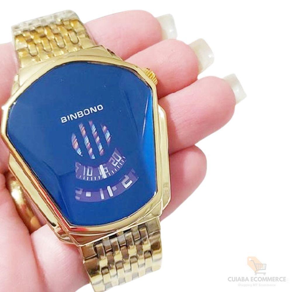 Relogio Binbond Top Marca De Luxo Cronografo - Carrefour
