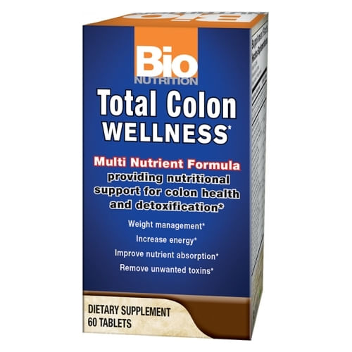 Total Colon Wellness 60 Comprimidos Por Bio Nutrition Inc - Carrefour