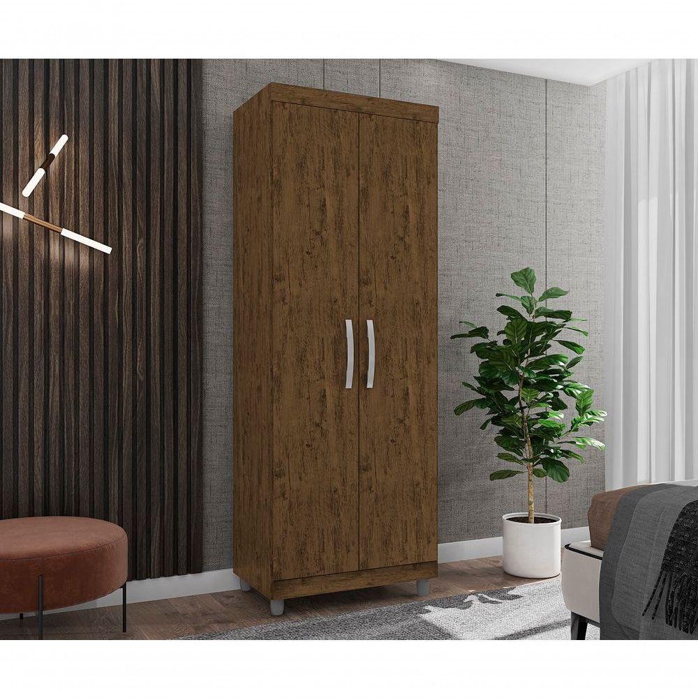 Armário Organizador Multiuso 2 Portas Rafaela Chocolate - Nathan ...