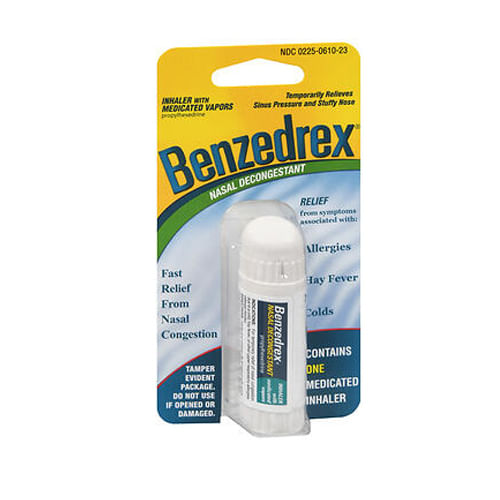 Inalador Benzedrex Propilhexedrina Descongestionante Nasal 1 - Carrefour