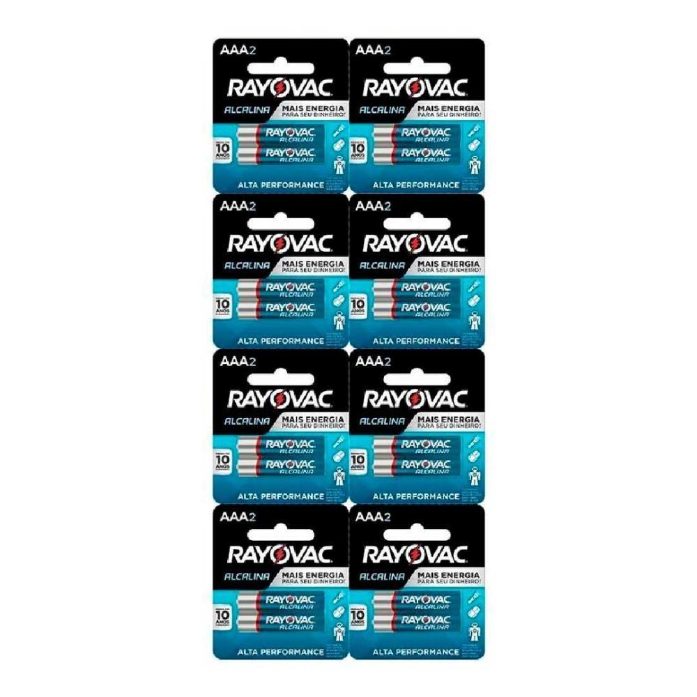 Pilha Alcalina Aaa2 Rayovac Multiblister Com 16 Unidades [f108] - Carrefour