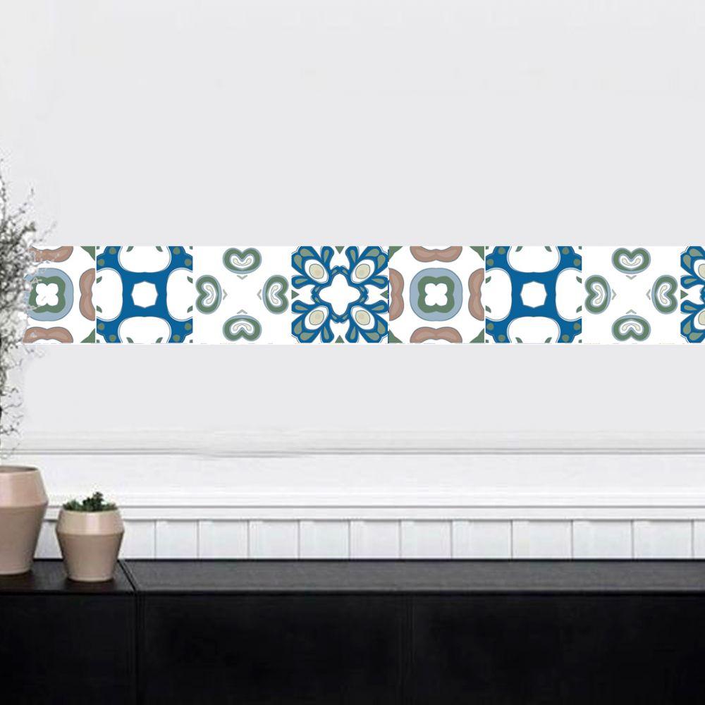 Adesivo Faixa De Azulejo 114x10cm R15 Decore qualquer ambiente de forma ...