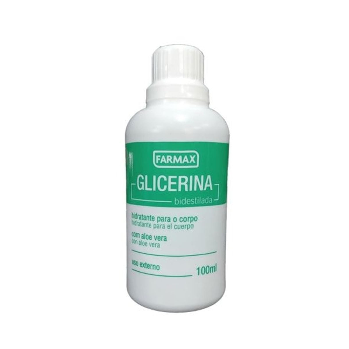 Glicerina Bidestilada Com Aloe Vera 100ml Farmax - Carrefour