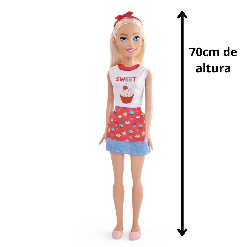 Boneca Barbie Gigante 70cm Profissões Large Doll Pupee - Carrefour