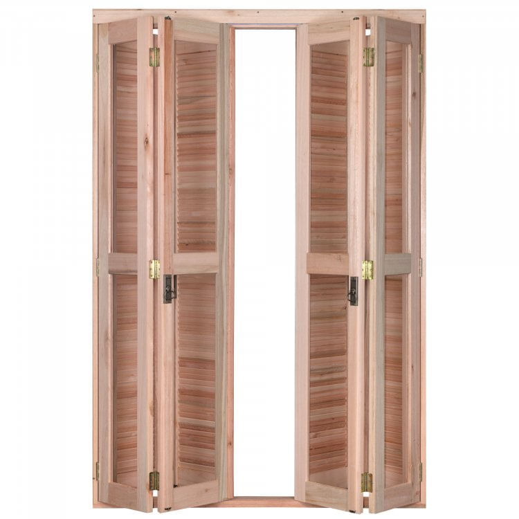 Porta Janela com Veneziana Pantográfica 213x200cm Rondosul Natural ...