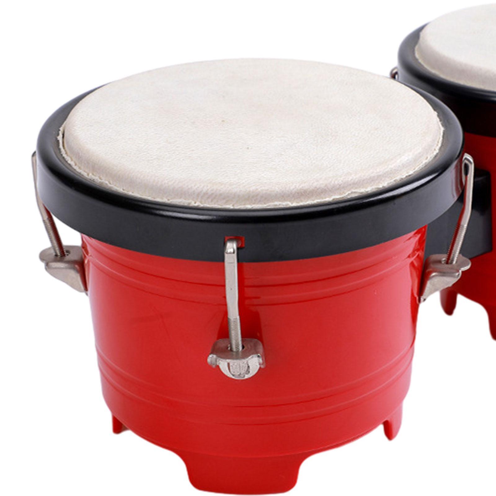 Conjunto De Tambor De Bongô De 4 Polegadas E 5 Polegadas Afinação De ...