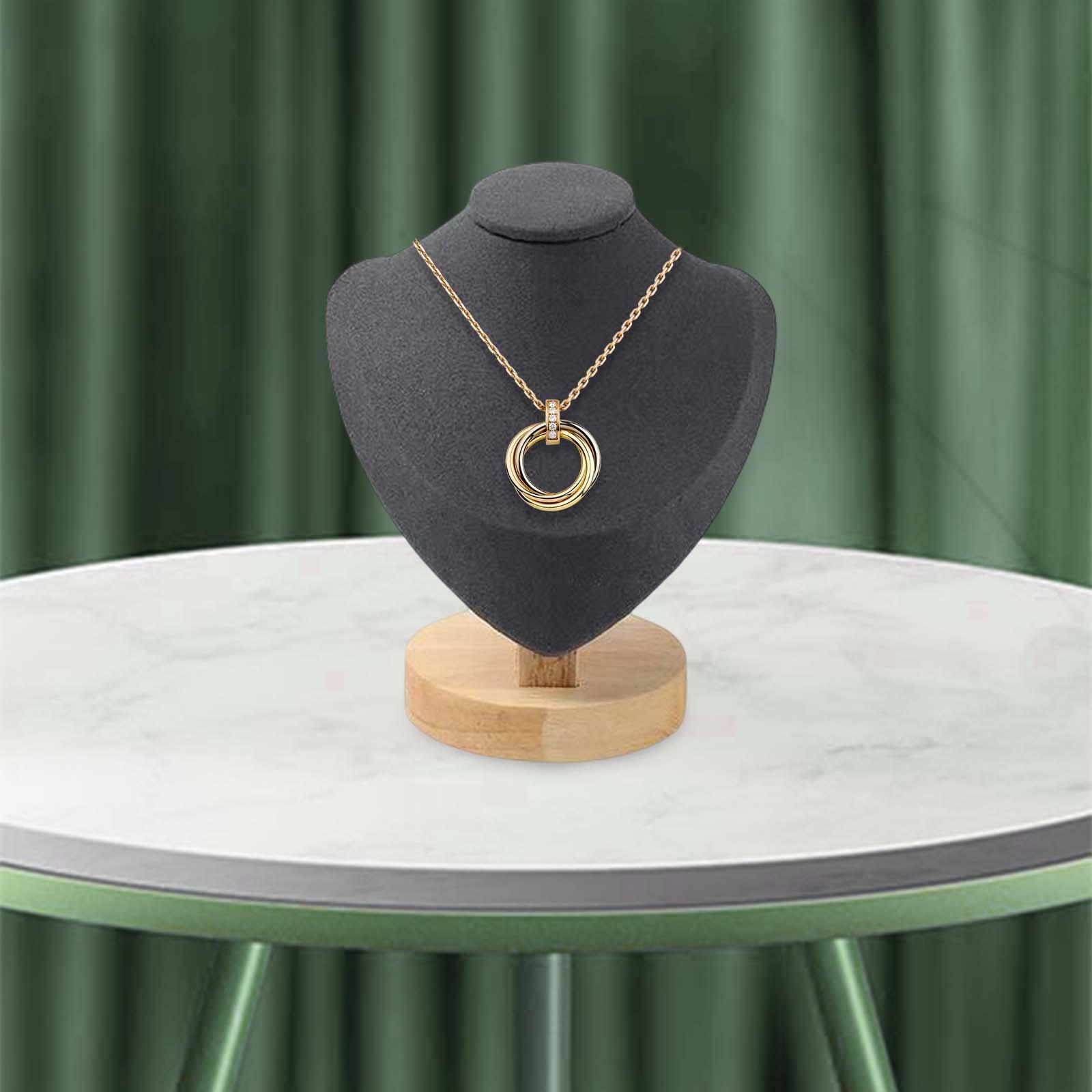 Colar Corrente Jóias Busto Display Stand Para Bancada - Carrefour