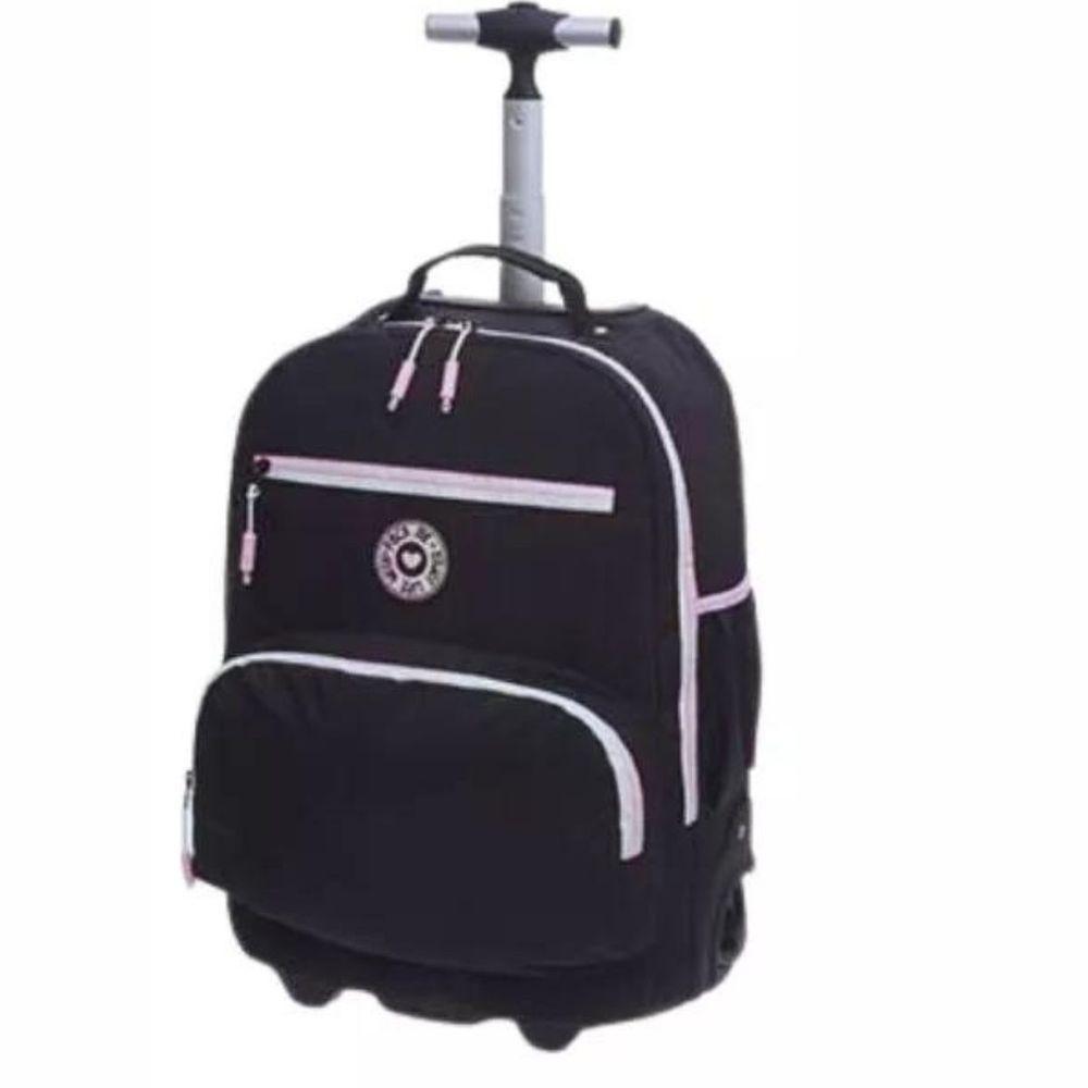 Mochila Rodinha Tubo G Escolar Crinkle Pack Me Life Pacific - Carrefour