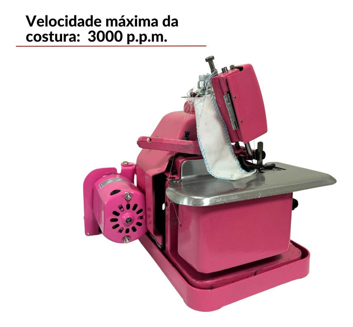 Maquina De Costura Overlock Profissional Rosa Iwmc506rs - Carrefour