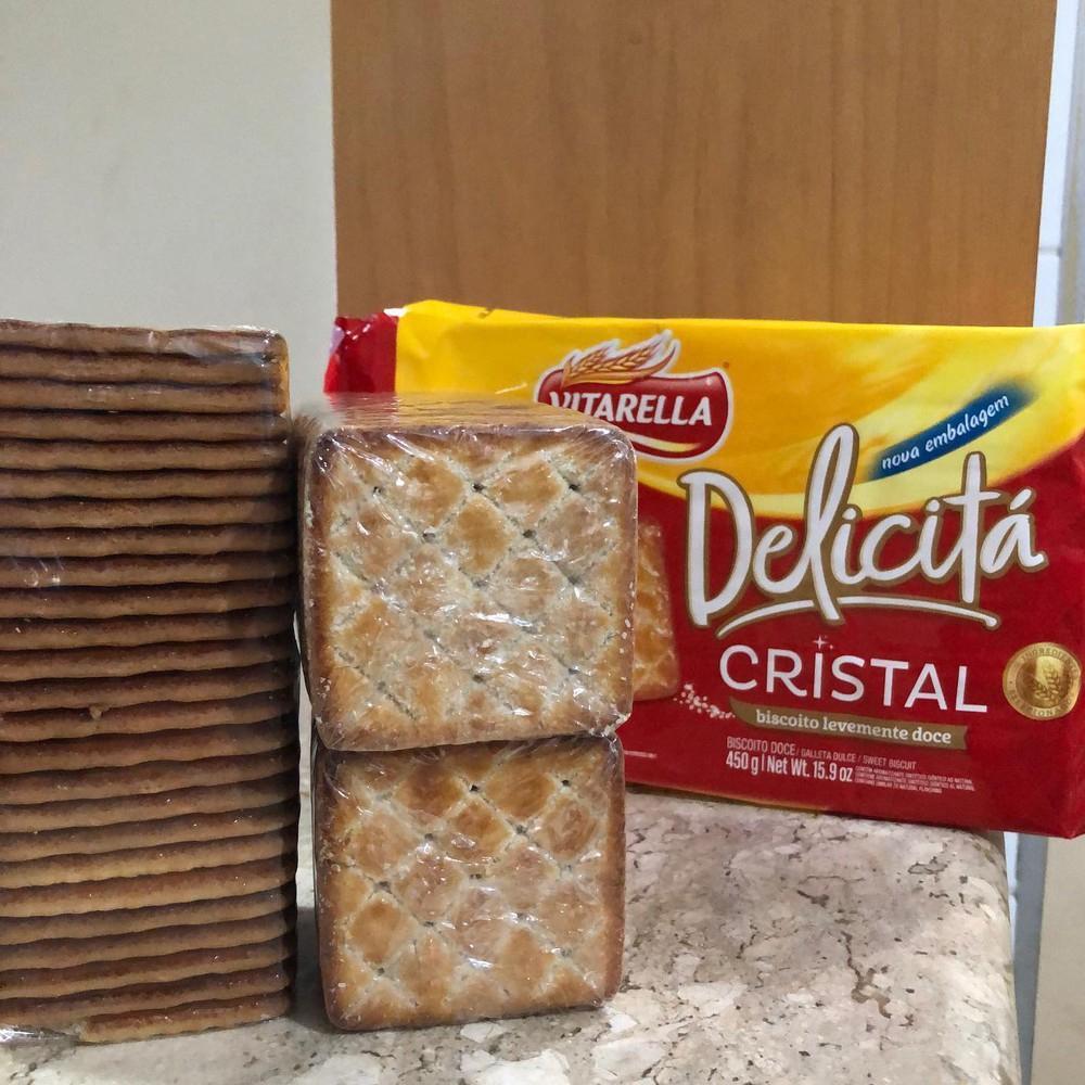 Biscoito Delicita Cristal 414g Vitarella Kit 10 - Carrefour