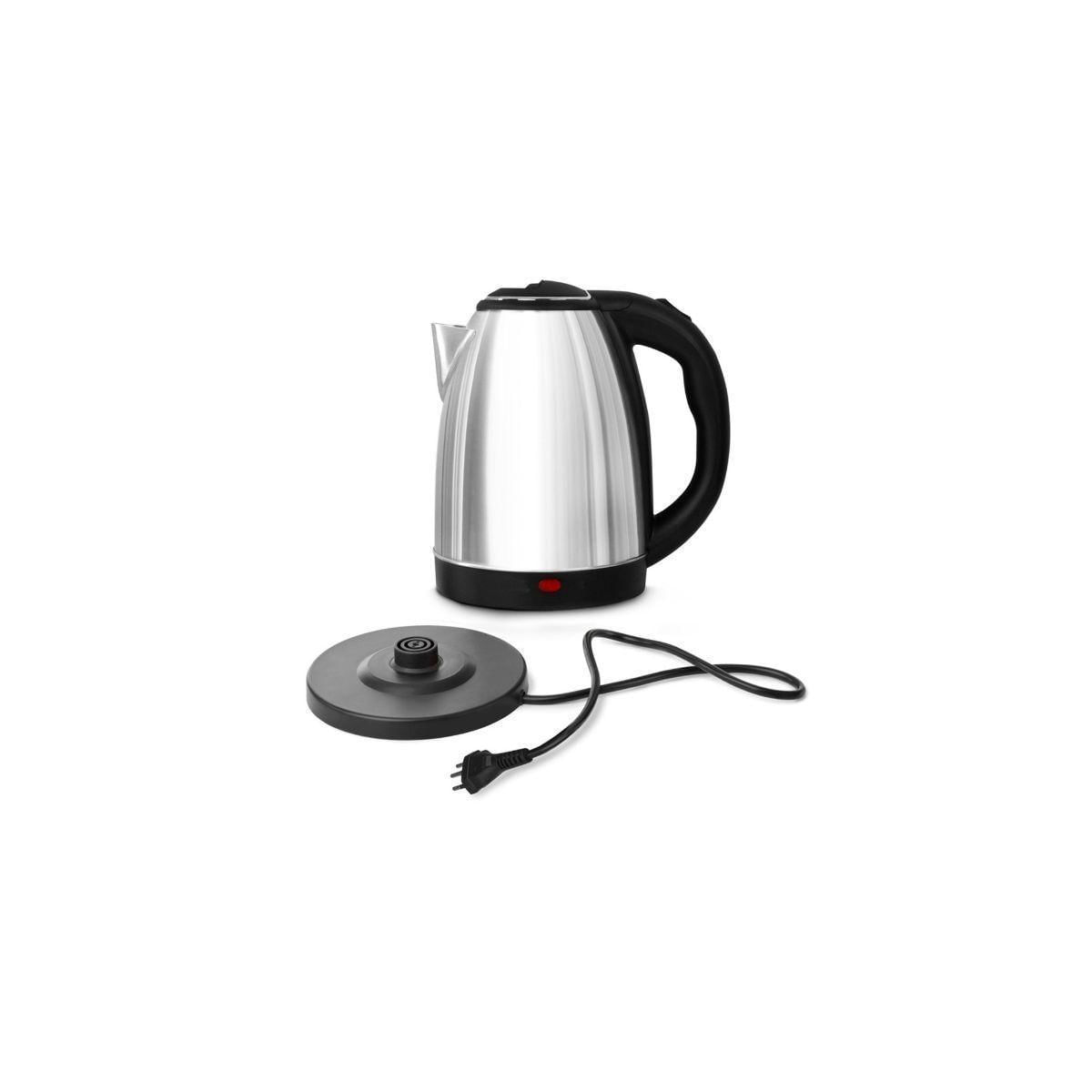 Chaleira Jarra Elétrica Bak Inox 1.8l 110v 1100w Café Preto - Carrefour