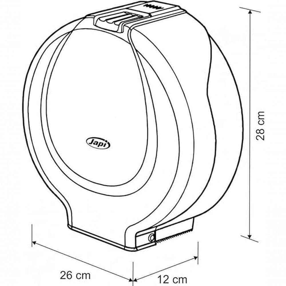 Porta Papel Higiênico Japi Mod 1 Br - Hpph1 - Carrefour