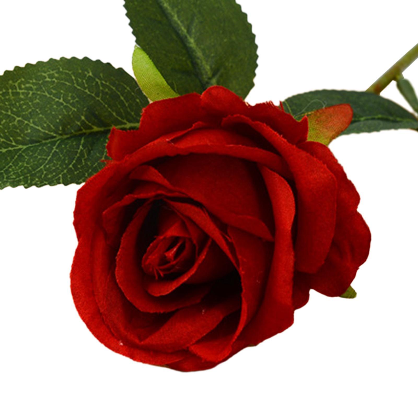 Rosas Artificiais Rosas Falsas Para Peças Centrais De Festas De Flores ...