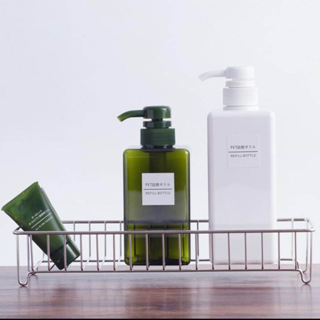 Dispenser Recipientes Cosméticos Garrafa Verde Escuro 280ml - Carrefour