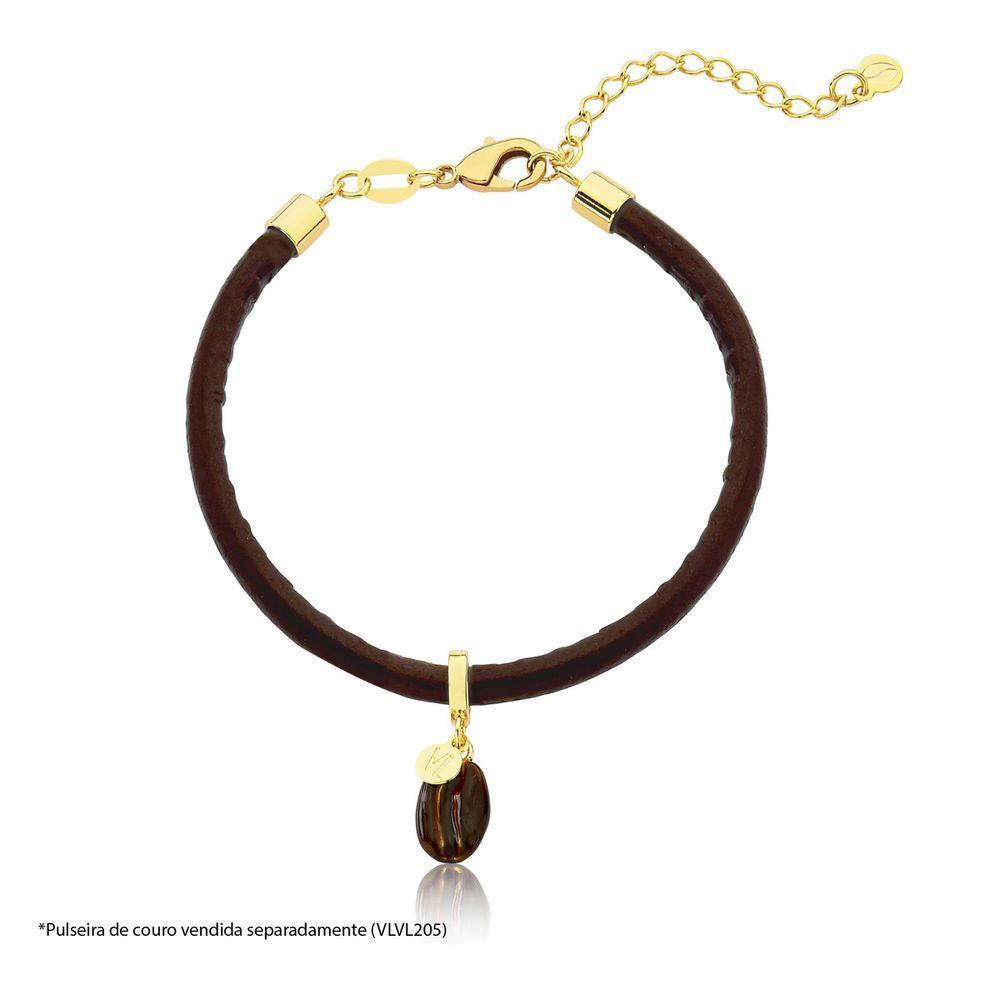 Charm Vl Café Com Grão Esmaltado E Revestimento Ouro - Carrefour