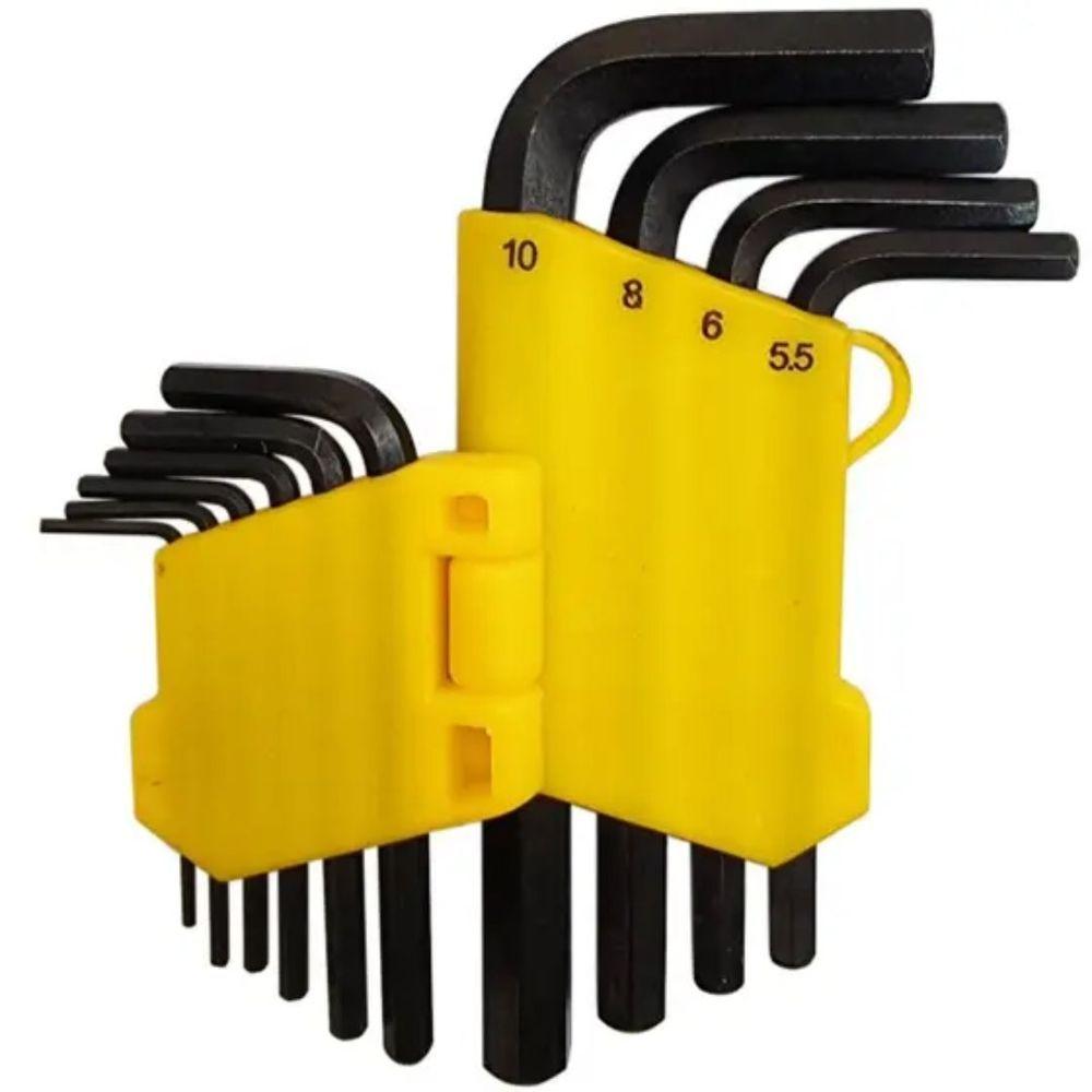 Jogo De Chave Hexagonal C- 10 Pçs M. 1,5 A 10,0mm - Htom - Carrefour