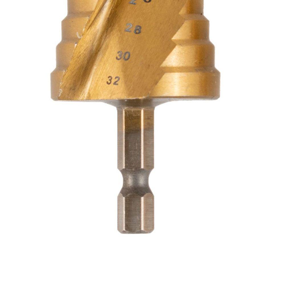 Broca Escalonada Aço Rápido Hss - Furos De 4 A 32 Mm - Eda - Carrefour