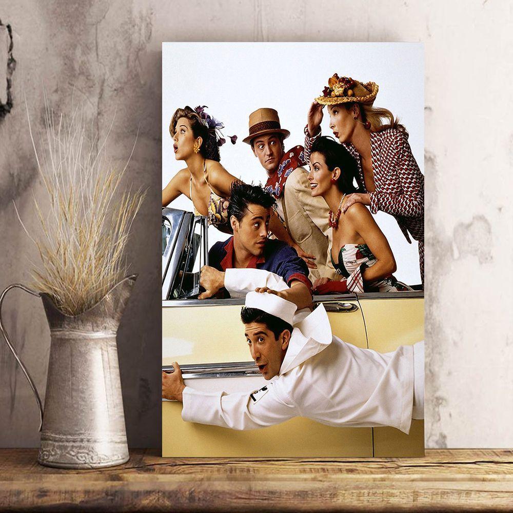 Placa Do Seriado Friends Fuga De Carro Tamanho A4 Poster - Carrefour